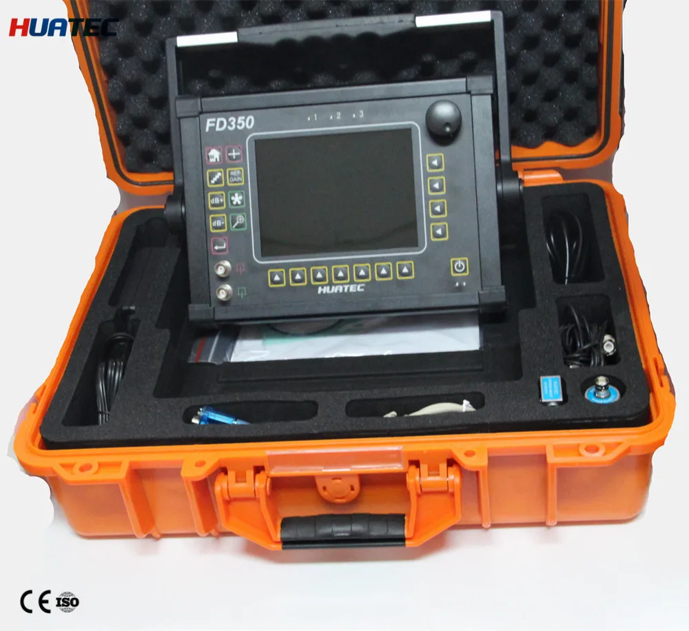 Fd350 Portable Ultrasonic Flaw Detector Weld Hole Testing Equipment ...