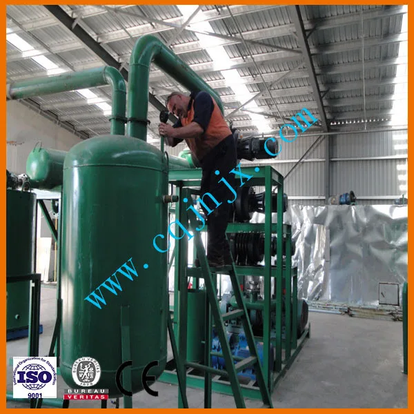 Zsa Waste Engine Oil Vacuum Distillation To Base Oil - Buy Vacuum ...
