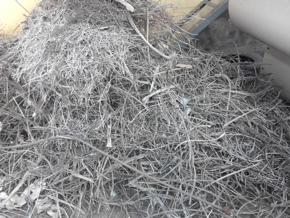 Scrap Aluminum Conductor Steel Reinforced (acsr) Wire Crushing And ...