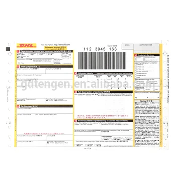 Custom Dhl Barcode Air Waybill Express - Buy Waybill Dhl,Waybill ...