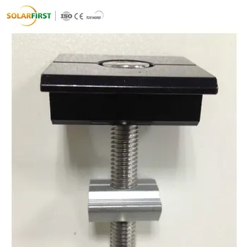 Anti-theft Solar Module Clamp Aluminium Solar Mounting Mid Clamp - Buy ...