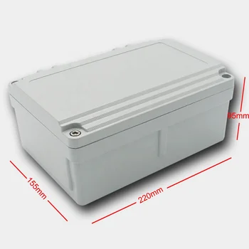 Ip67 Aluminum Outdoor Weatherproof Box Enclosure For Electronics 220* ...