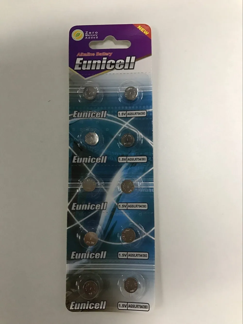 0% Mercury Ag5 Alkaline Battery,Lr750 Ag5 Button Cell - Buy 0% Mercury ...