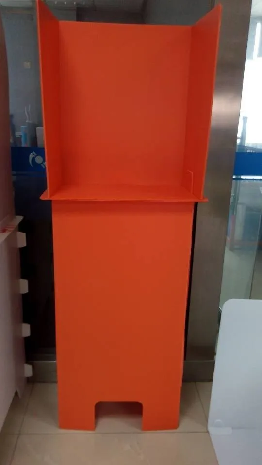 One Person Corrugated Pp Cardboard Polling Booth,Voting Screen For ...