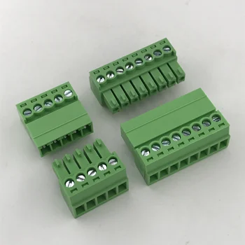 3.5mm Pitch Terminal Block Male And Female Pluggable Connector Wire To ...