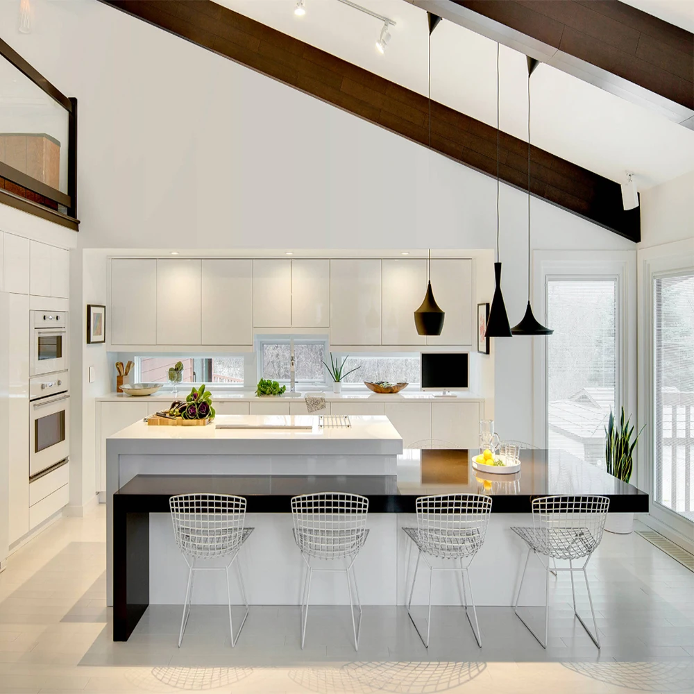 Wholesale Custom Freestanding White Colors Mdf Modern Lacquer Painted ...