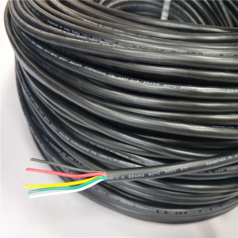 AWM UL2464 Certified Cable 22AWG with Tinned Copper 300V