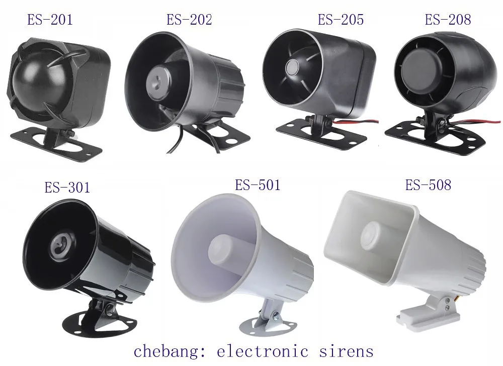 Security Alarm Siren 220v,Es-505 - Buy Alarm Siren 220v,Security Alarm ...