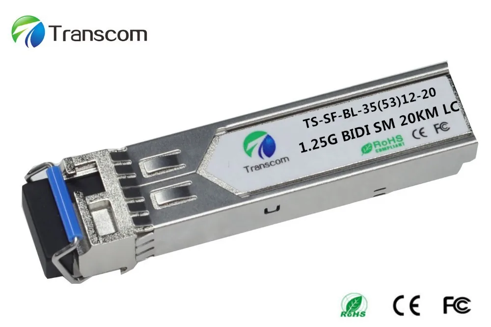 1.25g Bidi Sfp Fiber Optic Module 1310/1550nm 20km 1000base-lx Sfp 1 ...