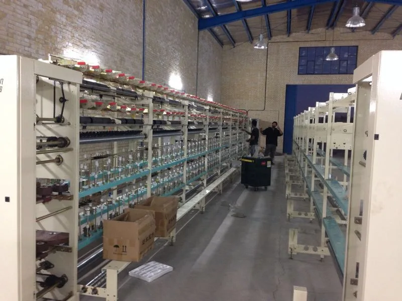 Kt163-b Spandex /lycra /elastic Yarn Covering Machine (menegatto /omm ...