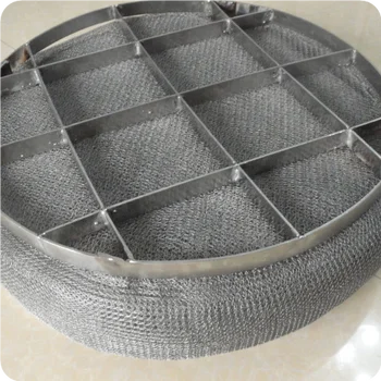 Coalescer Knitted Wire Mesh Demister Pad With Mesh Style York 431 - Buy ...