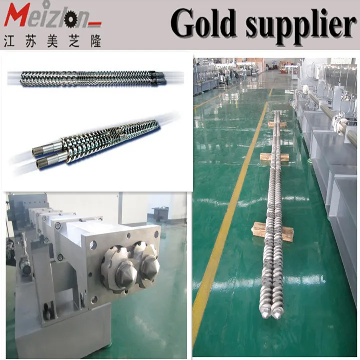 Screw Element Screws Segment Parallel Twin Screw Barrel For Pelletizing ...