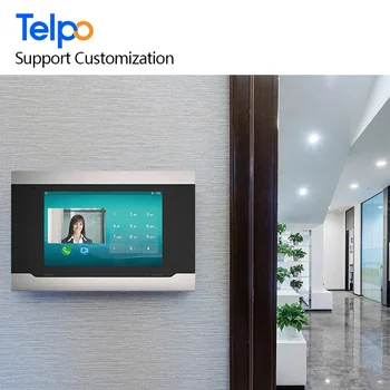 Hotel Multi Room 10" Wifi Indoor Monitor Smart Telephone Touch Screen ...