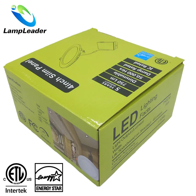 China Factory Etl Intertek Cri>80 Slim Recessed Light Fit 4 Inch 9w ...