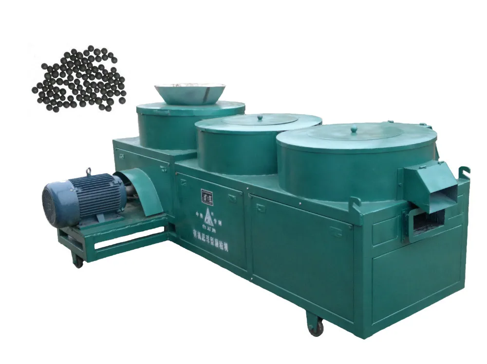 Vermicompost Organic Fertilizer Ball Pellet Making Machine - Buy ...