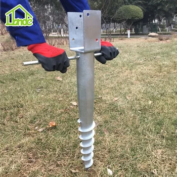 Stainless Steel Ground Screw Pile Anchor Rod - Buy Ground Screw Pile ...