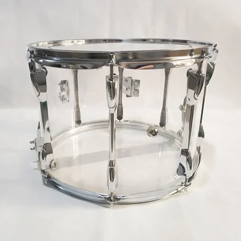Clear Acrylic Snare Marching Drum 14 Inch - Buy Clear Plastic Drums ...