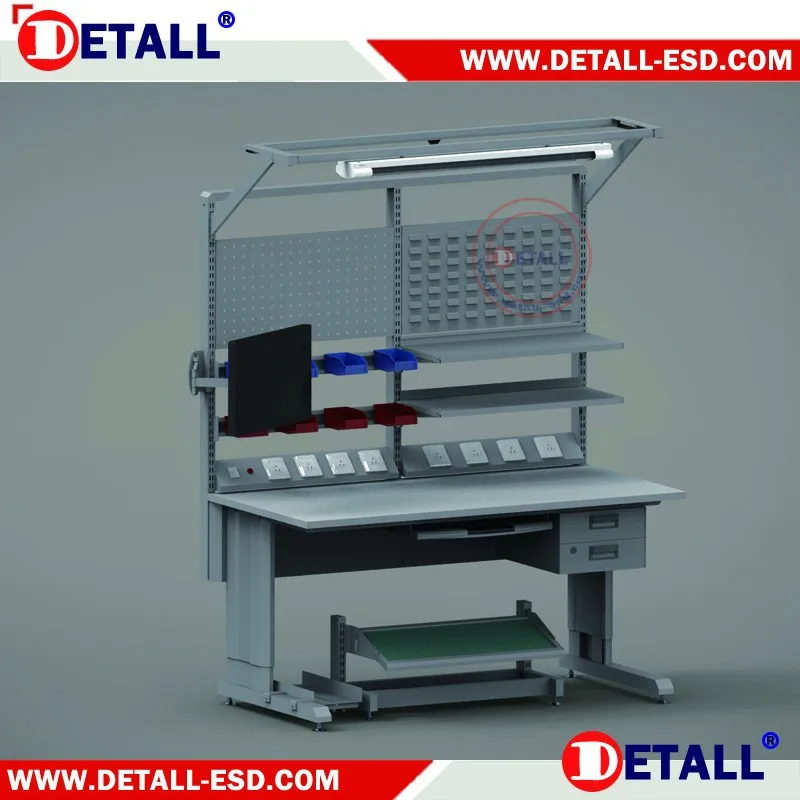 Stable Ergonomic Electronic Lab Workbench With Hanging Panel - Buy Lab ...