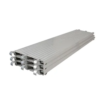 Long Durability Aluminum Scaffold Plank With Hooks For Building ...