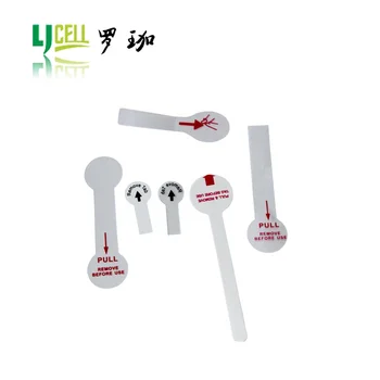 Cr Aa Aaa Ag Cr2032 Plastic Battery Pull Tab For Cr2032 Battery ...