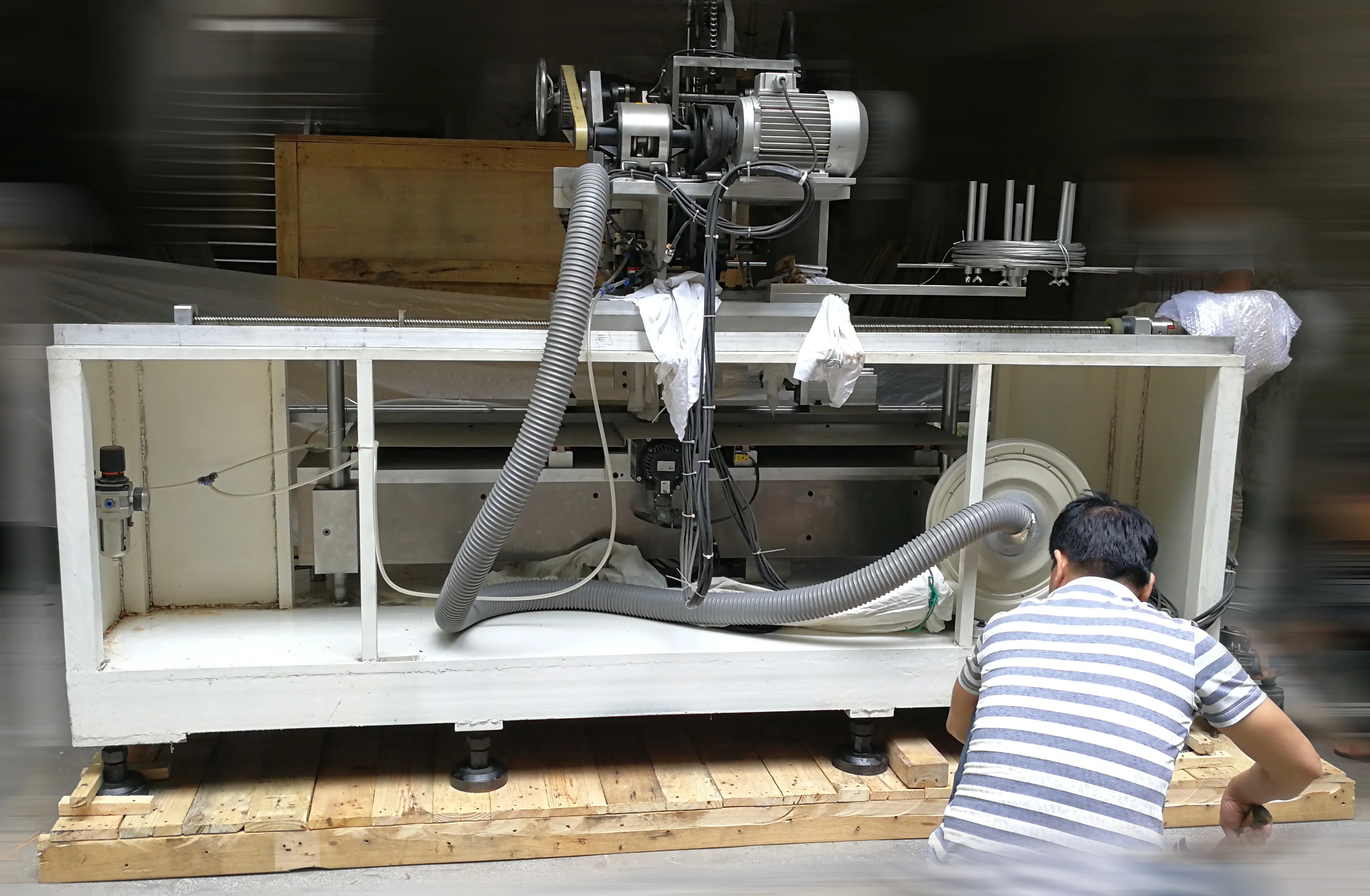 Yt505mt 5-axis Broom Machine / Broom Making Mahine / Brush Making ...