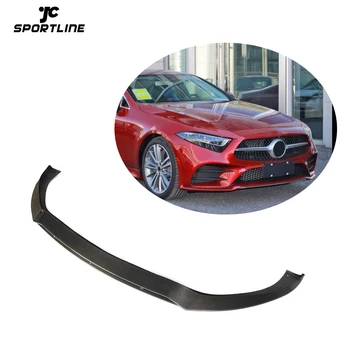 Carbon Fiber C257 Front Lip Spoiler For Mercedes-benz Cls Class Cls53 ...