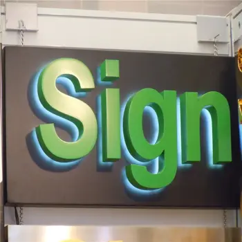 Advertising Logo Glow Backlight,Acrylic Sheet New Logo Design,Led ...
