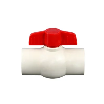 1/2'' Pvc Ball Valve Socket Plasticvalve Ansi Standard - Buy Pvc Ball ...
