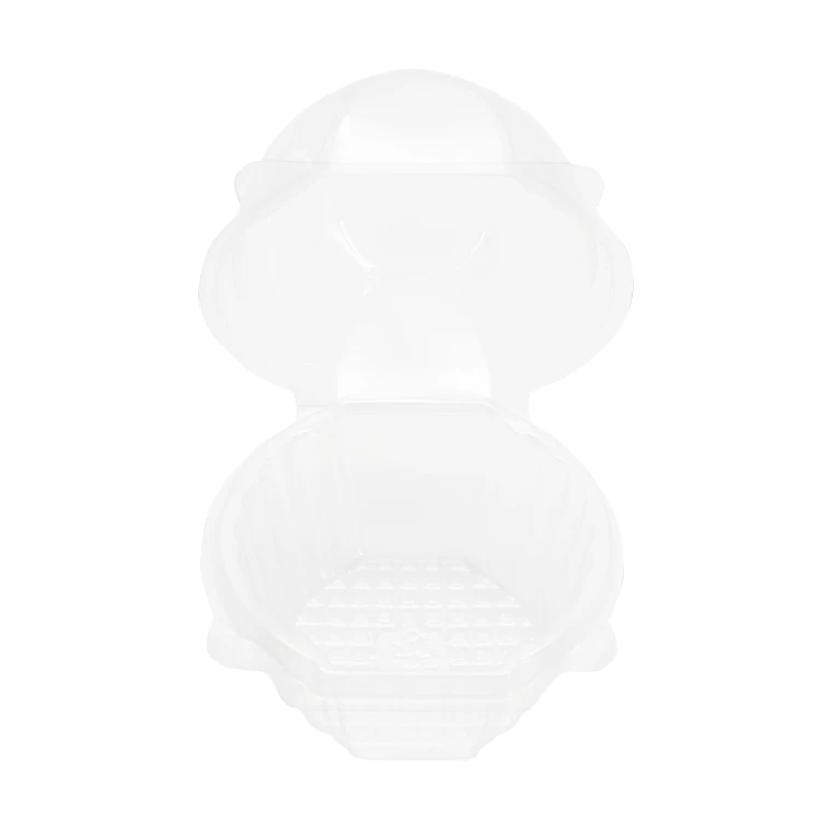 Custom Clear Plastic Clamshell Mini Single Christmas Cupcakes Boxes ...