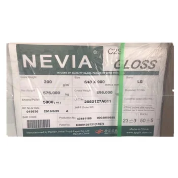 Nevia Coated C2s Gloss Art Paper/couche Stocklot Paper - Buy Art Paper ...