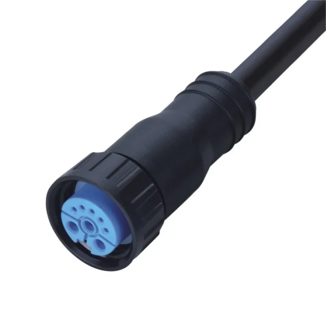 M20 Female Molded Cable Straight Connector Ip67 For Medical Equipment ...