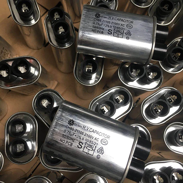 2100v 0.76uf Microwave Oven Capacitor Ch85 Condensator High Voltage ...