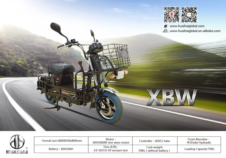 EEC Certificated Heavy Loading Electric Scooter - 130kg Load