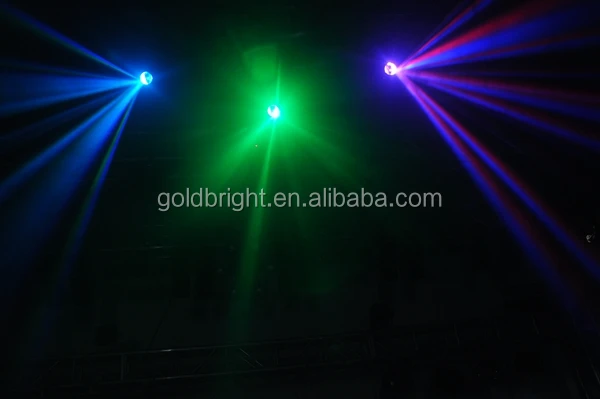 High Quality Mini Rgb Led Pinpoint 3w Tri Led Moon Flower Light Effect