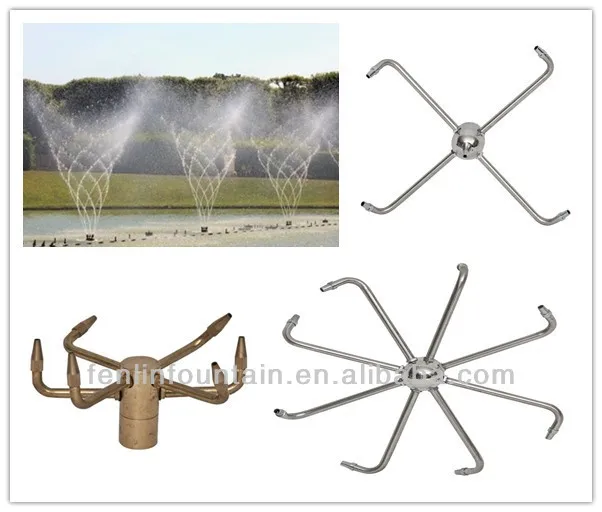 Wholesale Dancing Rotating Water Fountain Spray Nozzles