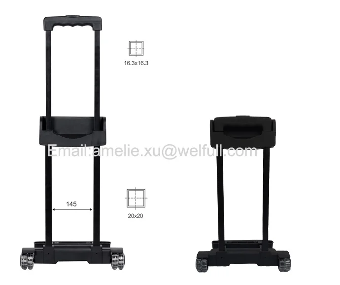 Cheap Adjustable Telescopic Retractable Luggage Handles - Buy ...