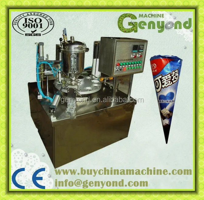 Rotary Type Ice Cream Cup Filling Sealing Machine - Buy Rotary Type Ice ...