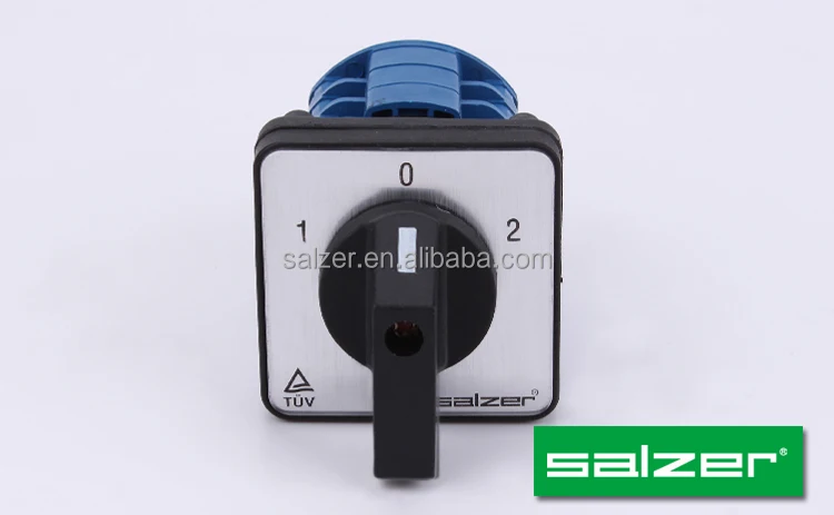 Salzer Sa16 16 Amp 1-0-2 3pole 61027 Rotary Cam Switches Change Over ...