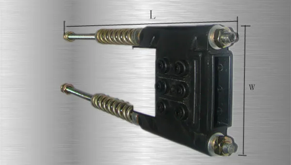 140A Electrical Contacts Sliding Wire Crane Power Feeder