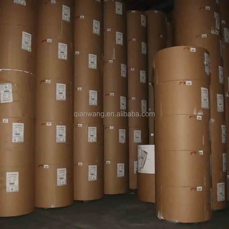 Uncoated Kraft Liner Board/vellum Paper Rolls/klb/sack Kraft Paper ...