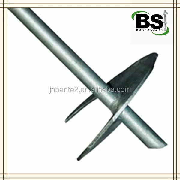 Spiral Ground Anchor Rod /helix Post Anchor - Buy Helix Post Anchor ...
