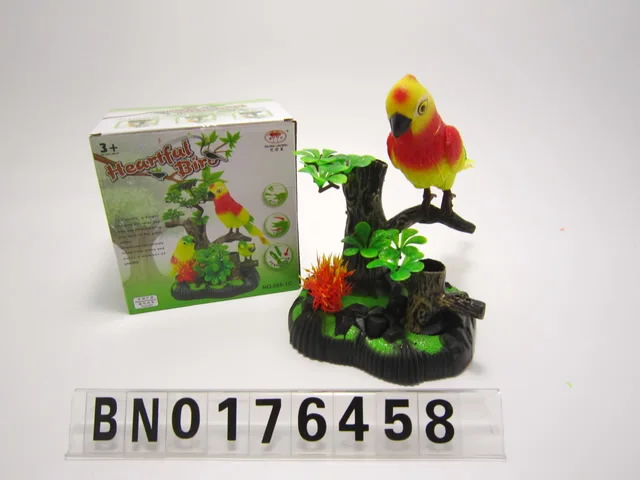 Heartful Bird Sound Control Parrot Toy with Sounds