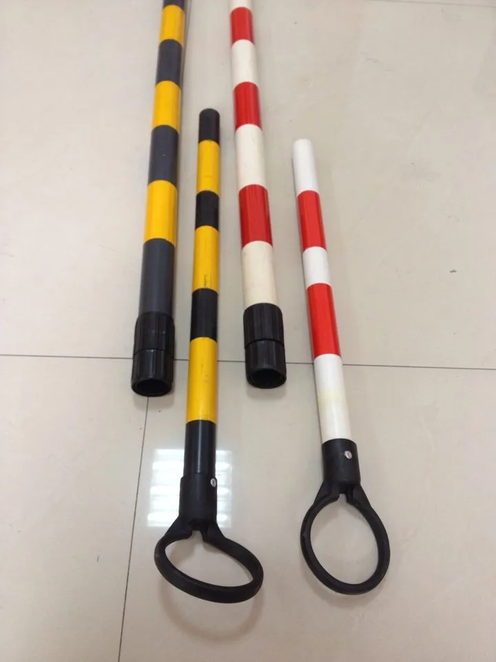 1.2 M Plastic Road Contraction Pole Barricade Pole Warning Pole - Buy ...