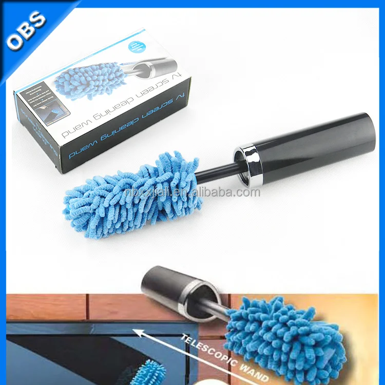 Perfect Solutions Telescopic Microfiber Cleaning Wand Tv Screen Duster ...