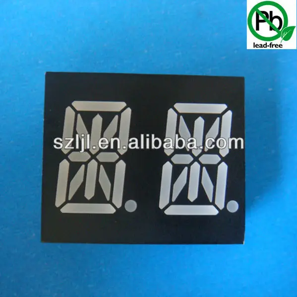 1.0 Inch 16 Segment Led Display/alphanumeric Led Display 1 Inch - Buy 1 ...