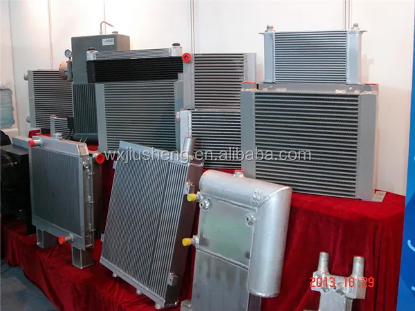 Aluminium Heat Exchanger Plate Fin Cooler Air Cooling,Air Cooled Offset ...