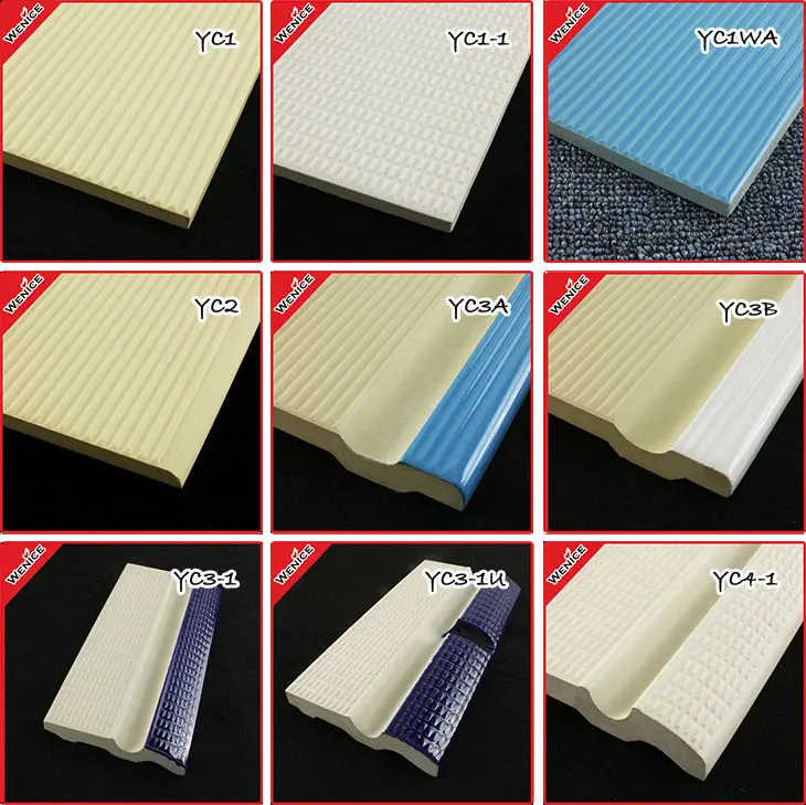 standard swimming pool edge tile, View swimming pool edge tile, WENICE ...