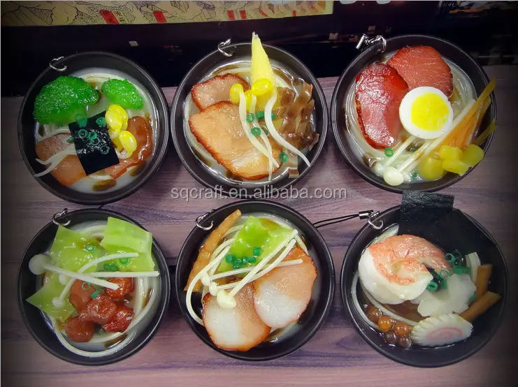 Creative Mini Japanese Fake Food In Bowl Handicraft In Fridge Magnet ...