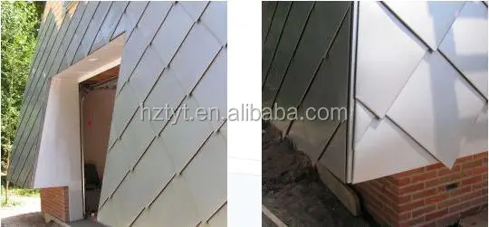Titanium Zinc Decorative Roof Metal Shingles - Durable & Stylish