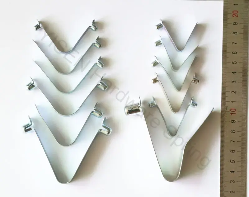 V Shape Spring Clip With Push Ball For 14mm Pipe Spring Clip Button ...